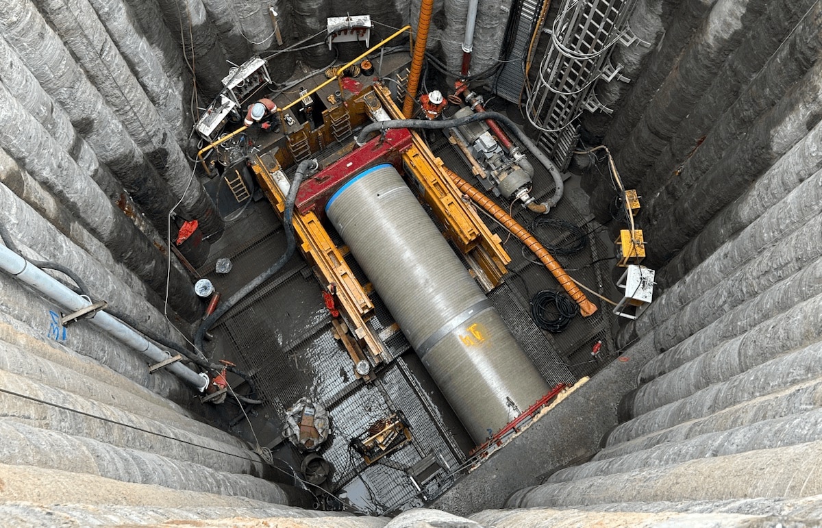 Sydney Water launches first laser-guided microtunnel machine ...